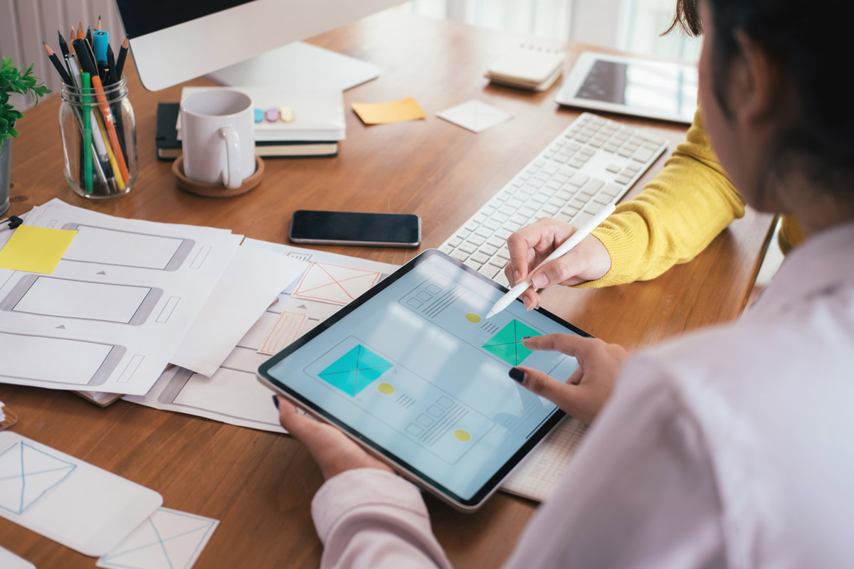 Webdesign mit Scribbles und Wireframes › Bambule ® Michael Stein